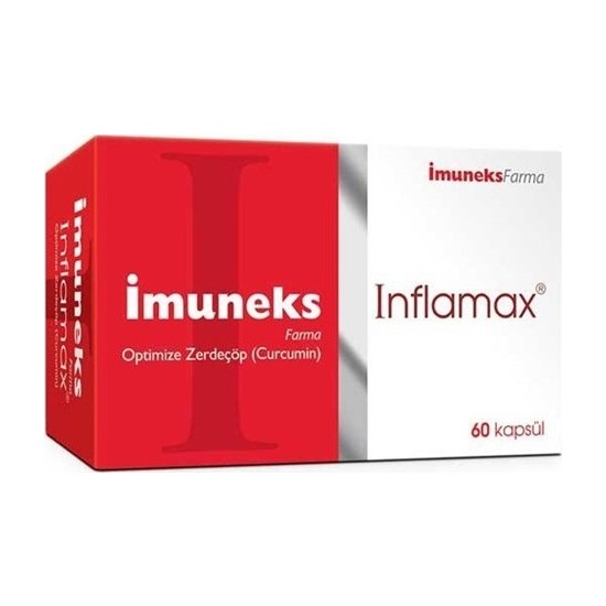 İmuneks Inflamax Optimize Zerdeçöp Curcumin 60 Kapsül Fiyatı