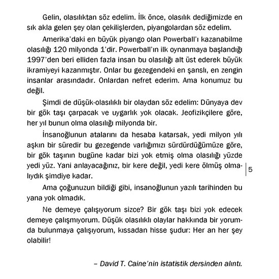 Olasılıksız - Adam Fawer Kitabı ve Fiyatı - Hepsiburada