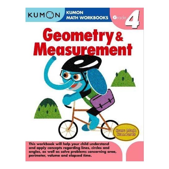 Geometry & Measurement Grade 4 (Kumon Math Workbooks) - DK Kitabı
