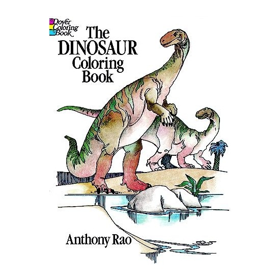 The Dinosaur Coloring Book - Anthony Rao Kitabı ve Fiyatı