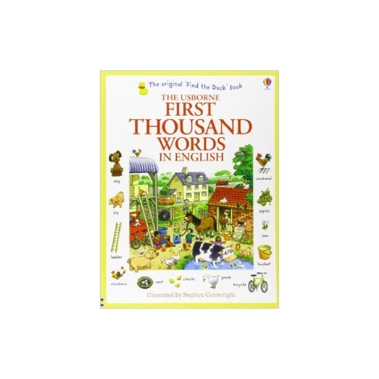 First Thousand Words In English - Stephen Cartwright Kitabı