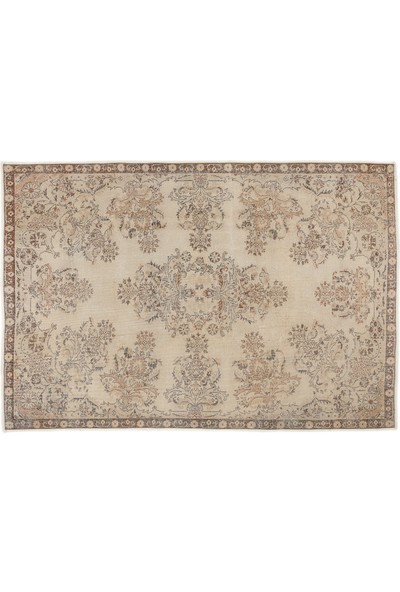 Bespoky Atina Bej Eskitme El Dokuma Alan Halısı Bespoky Atina Bej Eskitme El Dokuma Alan Halısı