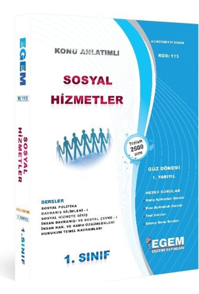 Aöf 1. Sınıf Sosyal Hizmetler Konu Anlatımlı Soru Bankası Güz Dönemi1. Yarıyıl Aöf 1. Sınıf Sosyal Hizmetler Konu Anlatımlı Soru Bankası Güz Dönemi1. Yarıyıl