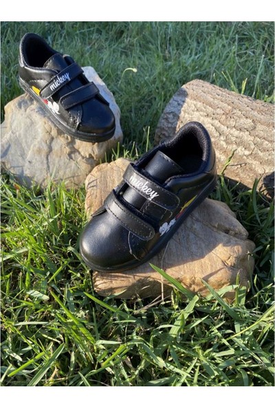 Devida Unisex Cırtlı Günlük Sneaker Spor Ayakkabı Siyah