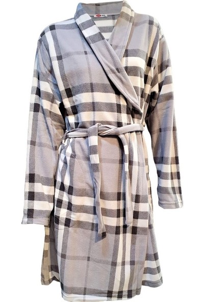 Ciciten 22311 Cepli Büyük Beden Kışlık Polar Bayan Sabahlık Ciciten 22311 Cepli Büyük Beden Kışlık Polar Bayan Sabahlık