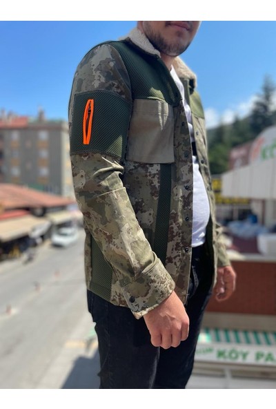 Dumanlar Butik Kamuflaj Mont
