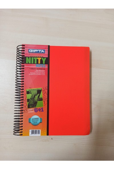 Gıpta 6+1 Spiralli Defter
