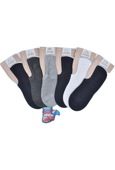 Pola Dikişsiz Bambu Kadın Sneaker Çorap- 2125 (6 Adet) Pola Dikişsiz Bambu Kadın Sneaker Çorap- 2125 (6 Adet)
