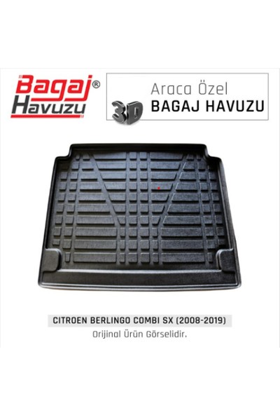 Born Garage 2010 Citroen Berlingo Combi Sx Bagaj Havuzu Kauçuk Born Garage 2010 Citroen Berlingo Combi Sx Bagaj Havuzu Kauçuk