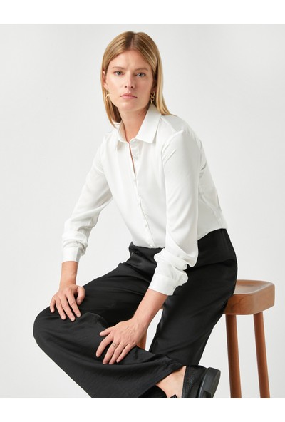 Koton Basic Saten Gömlek