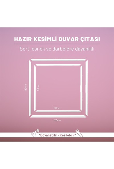 Decotime 4 ve 2,5 cm HK06 Boyanabilir Poliüretan Hazır Kesimli Duvar Çıtası Paketi 4 cm M6 Decotime 4 ve 2,5 cm HK06 Boyanabilir Poliüretan Hazır Kesimli Duvar Çıtası Paketi 4 cm M6