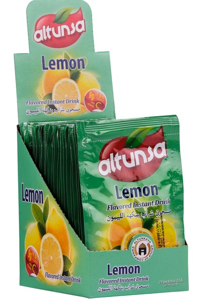 Altunsa Toz İçecek Limon 24 x 9 gr Altunsa Toz İçecek Limon 24 x 9 gr