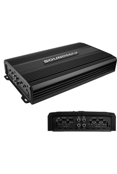 Soundmax Oto Anfi 4000W 4 Kanal Soundmax SX-3000.4AB Soundmax Oto Anfi 4000W 4 Kanal Soundmax SX-3000.4AB