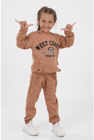 E Çocuk West Coast Baskılı Eşofman Takımı ECCK-ESF-0400 E Çocuk West Coast Baskılı Eşofman Takımı ECCK-ESF-0400