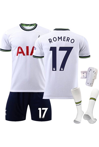 Lyle 2223 Tottenham Home Futbol Forması 17 Romero (Yurt Dışından)