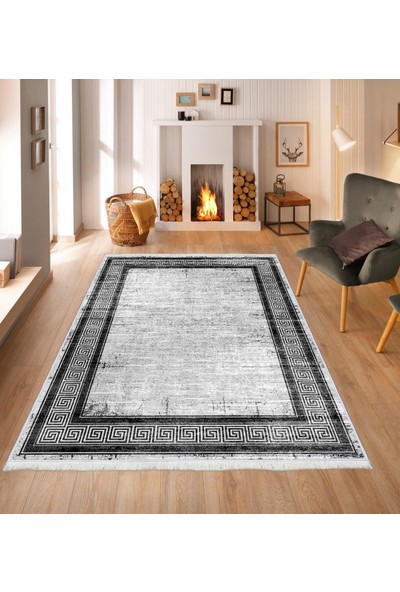 Benzahome Dijital Baskılı Dot Taban HALI-MS-160