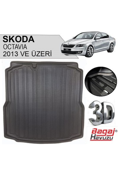 Born Garage 2018 Skoda Octavia Bagaj Havuzu Uyumlu Kauçuk Born Garage 2018 Skoda Octavia Bagaj Havuzu Uyumlu Kauçuk