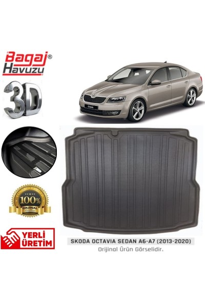 Born Garage 2019 Skoda Octavia Bagaj Havuzu Uyumlu Kauçuk Born Garage 2019 Skoda Octavia Bagaj Havuzu Uyumlu Kauçuk