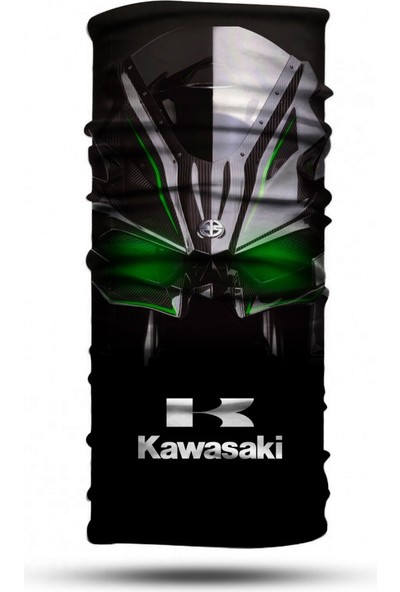 Dair Aksesuar Kawasaki Desenli Motosiklet Buff Boyunluk Bandana Outdoor Dair Aksesuar Kawasaki Desenli Motosiklet Buff Boyunluk Bandana Outdoor