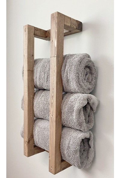 Ahşap Banyo ve Lavabo Havluluğu