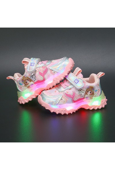 Oalyip Kaymaz Işıklı Çocuk Spor Ayakkabısı (Yurt Dışından)
