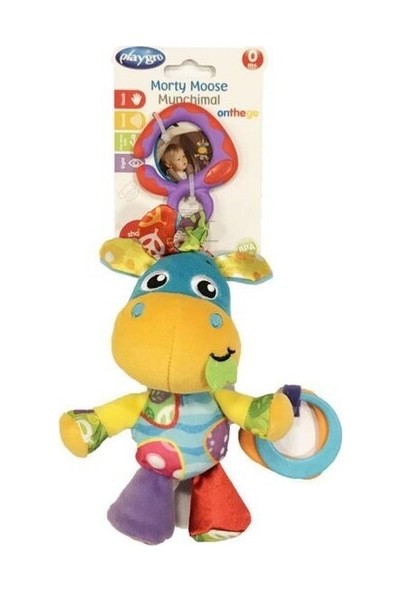 Playgro Munchimal Peluş Aktivite Oyuncağı - Eşek Playgro Munchimal Peluş Aktivite Oyuncağı - Eşek