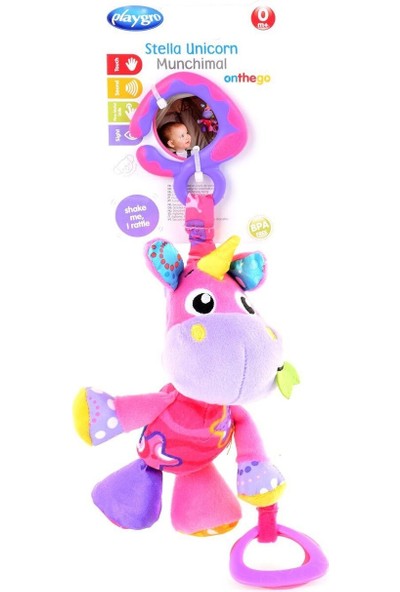 Playgro Munchimal Peluş Aktivite ve Puset Oyuncağı Playgro Munchimal Peluş Aktivite ve Puset Oyuncağı