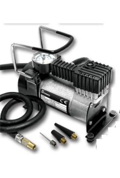 Automix Metal Araç Oto Lastik Şişirme Pompası Hava Pompası Taşınabilir Profesyonel Çakmak Girişli 12V Automix Metal Araç Oto Lastik Şişirme Pompası Hava Pompası Taşınabilir Profesyonel Çakmak Girişli 12V