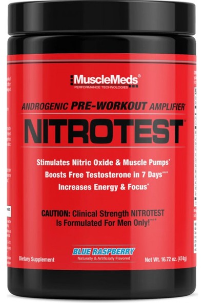 Musclemeds Nitrotest Androgenıc Pre Workout Amplıfıer Abd Musclemeds Nitrotest Androgenıc Pre Workout Amplıfıer Abd
