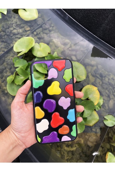 Hrmimi - Kabartmalı 3 D Karışık Renkli Telefon Kılıfı Hrmimi - Kabartmalı 3 D Karışık Renkli Telefon Kılıfı