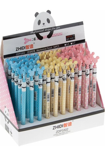 Zhıdı Versatil Kalem 0.5mm Figür Başlıklı ZDP3302 **50 Adet