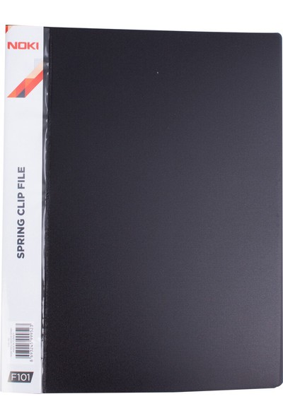 Noki Dosya Mat Yaylı Siyah F101 1 Adet Noki Dosya Mat Yaylı Siyah F101 1 Adet