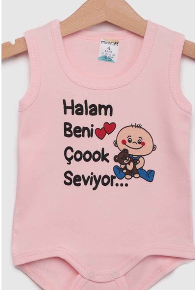 Halam Beni Çok Seviyor Bebek Zıbın | Pudra Halam Beni Çok Seviyor Bebek Zıbın | Pudra