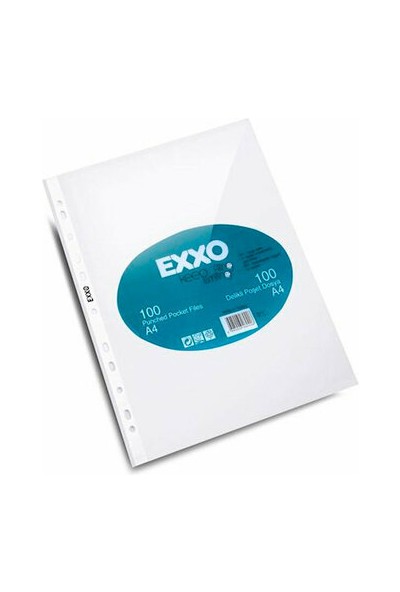 Exxo Poşet Dosya Extra 100LÜ Ebat A4 Exxo Poşet Dosya Extra 100LÜ Ebat A4