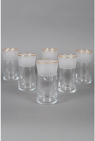 Rakle Nish Modern 6'lı Meşrubat Bardağı Seti 350 cc