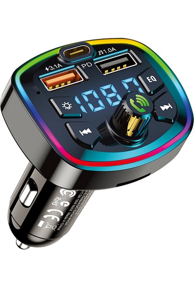Kaku Araba Bluetooth Mp3 Çalar Fm Verici Araç Kiti Kaku Araba Bluetooth Mp3 Çalar Fm Verici Araç Kiti