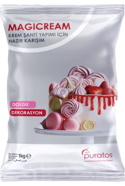 Toz Krem Şanti Magicream 1 kg Toz Krem Şanti Magicream 1 kg