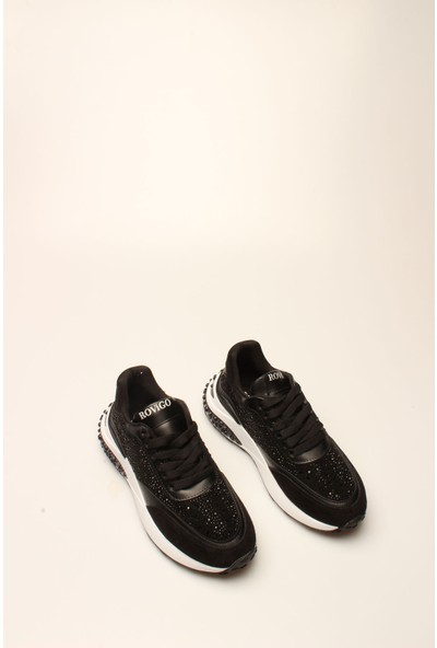 Rovigo Siyah Taşlı Kadın Spor