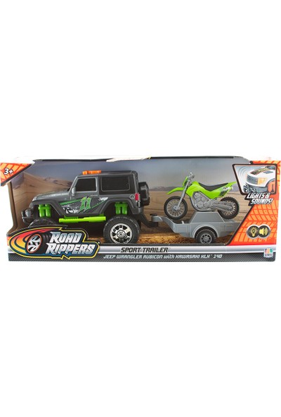Neco Toys R.r.sesli ve Işıklı Jeep Wrangler ve Kawasaki Klx Motorsiklet Ara Neco Toys R.r.sesli ve Işıklı Jeep Wrangler ve Kawasaki Klx Motorsiklet Ara