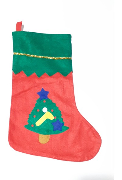 Funworld Yılbaşı Yeni Yıl Noel Çorap Süslü