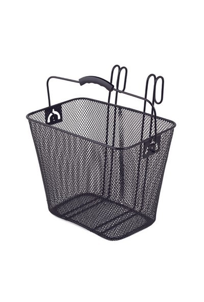 Ümit Bisiklet Ön Sepet - Askılı Siyah SPT-203