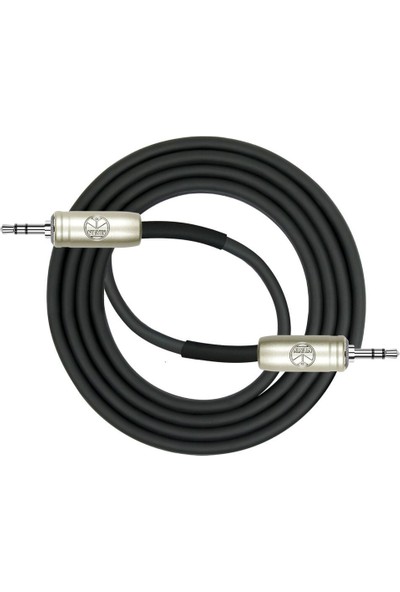 Kirlin 6mt 3.5mm Trs - 3.5mm Trs Kablo AP468PRL6MBK Kirlin 6mt 3.5mm Trs - 3.5mm Trs Kablo AP468PRL6MBK