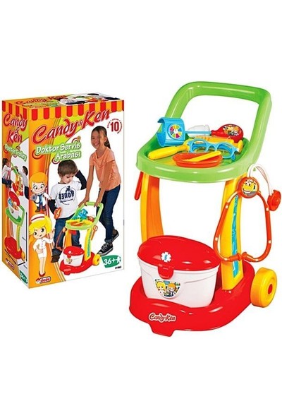 Candy Oyuncak Doktor Servis Arabası Candy Oyuncak Doktor Servis Arabası