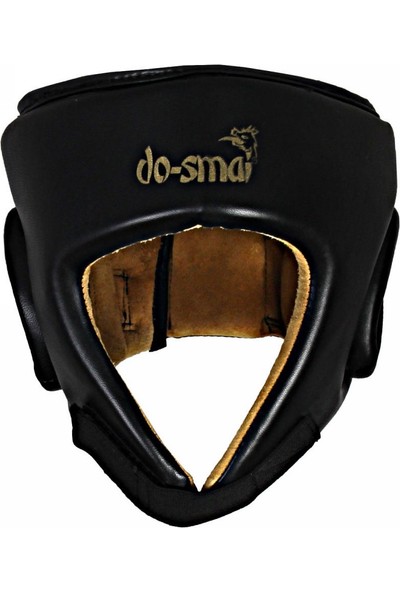 Profesyonel Deri Maç Kaskı Kafa Darbe Koruyucu Kaskı Dosmai KO371 S - Siyah Profesyonel Deri Maç Kaskı Kafa Darbe Koruyucu Kaskı Dosmai KO371 S - Siyah