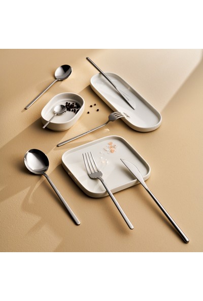 Karaca Focus Elegance 84 Parça 12 Kişilik Çatal Kaşık Bıçak Takımı Kutulu Karaca Focus Elegance 84 Parça 12 Kişilik Çatal Kaşık Bıçak Takımı Kutulu