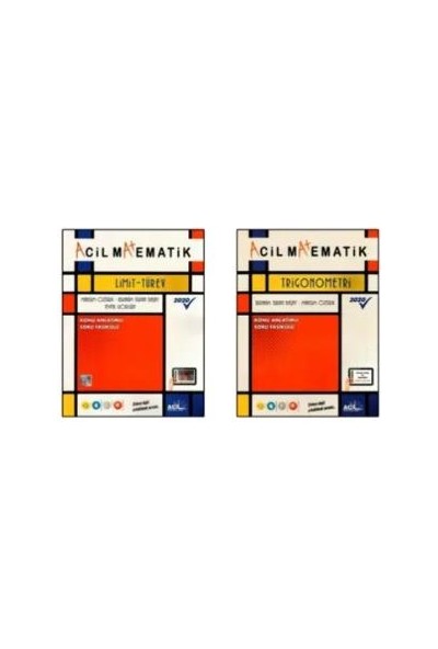 Acil Yayınları Limit - Türev + Trigonometri 2 Li Set Acil Yayınları Limit - Türev + Trigonometri 2 Li Set