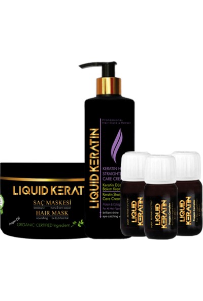 Liquid Keratin Ekstra Onarıcı Düzleştirici Keratin Bakım Seti Liquid Keratin Ekstra Onarıcı Düzleştirici Keratin Bakım Seti