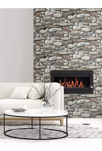 Dream Plus Taş Duvar Desenli Kendinden Yapışkanlı 3D Duvar Raf Kapı Kaplama Kağıdı 3 Metre 60 cm Dream Plus Taş Duvar Desenli Kendinden Yapışkanlı 3D Duvar Raf Kapı Kaplama Kağıdı 3 Metre 60 cm