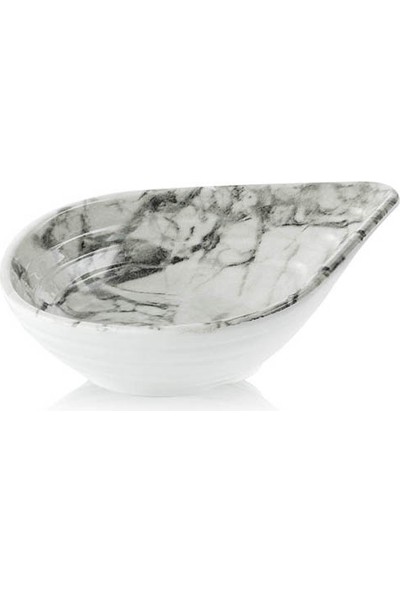 Tria 3'lü Damla Çerezlik Desenli Melamin 16 x 12 cm