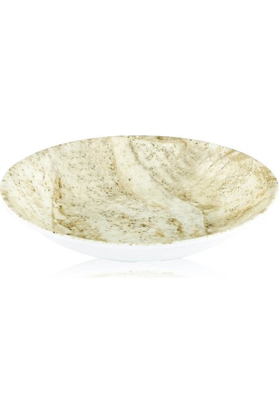 6lı Ent Serisi Desenli Yemek Tabağı 18 cm